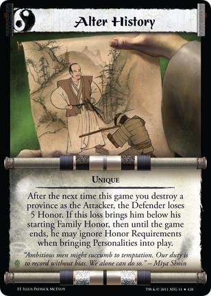 Emperor Edition Preview – Alter History – Strange Assembly